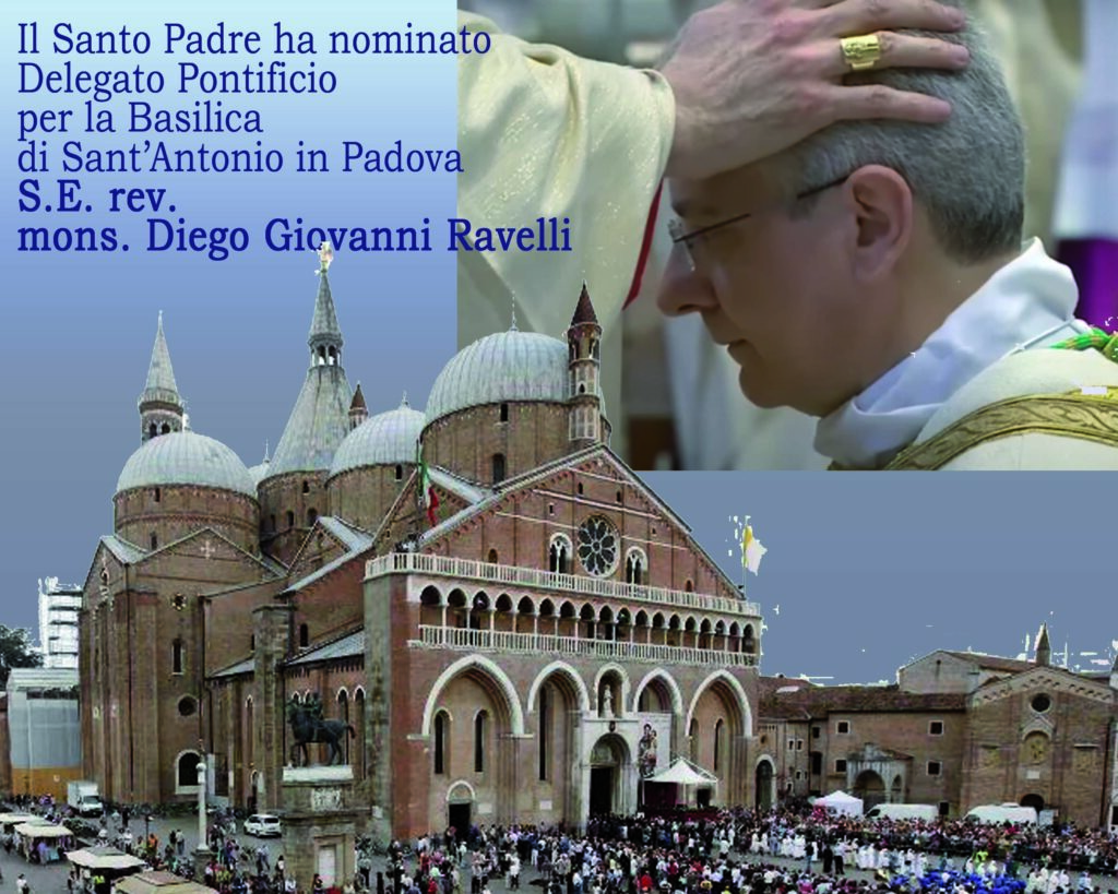 S.E. Mons. Diego Giovanni Ravelli nominato Delegato Pontificio per la ...